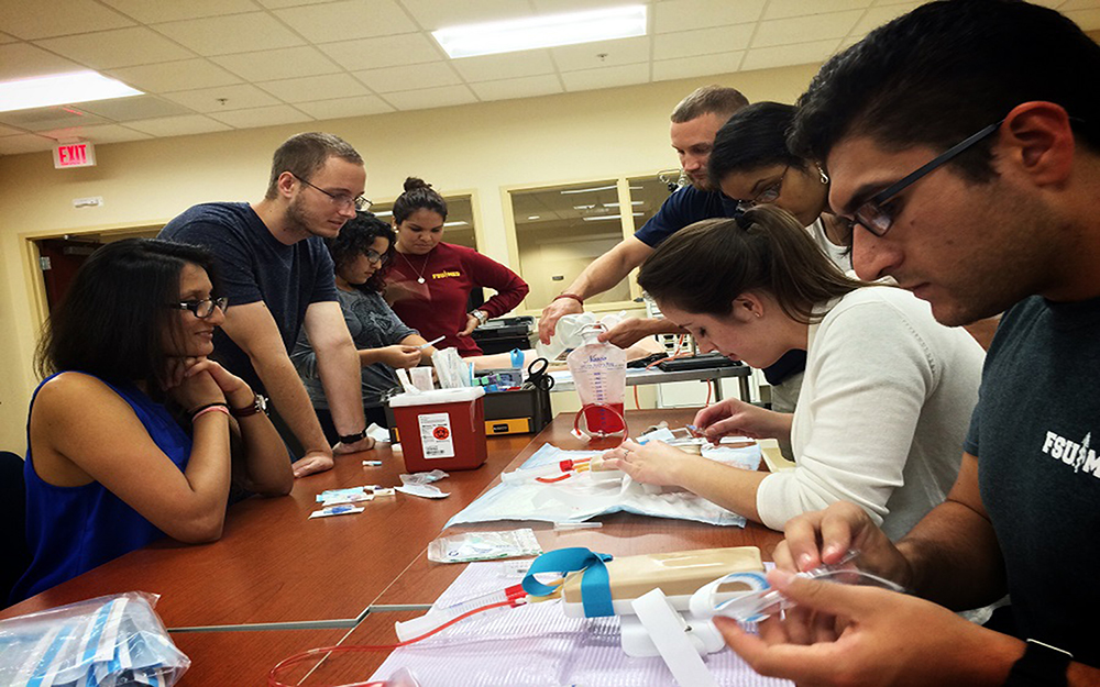 Medical Students Helping Others Thru Service | SPARK FSU