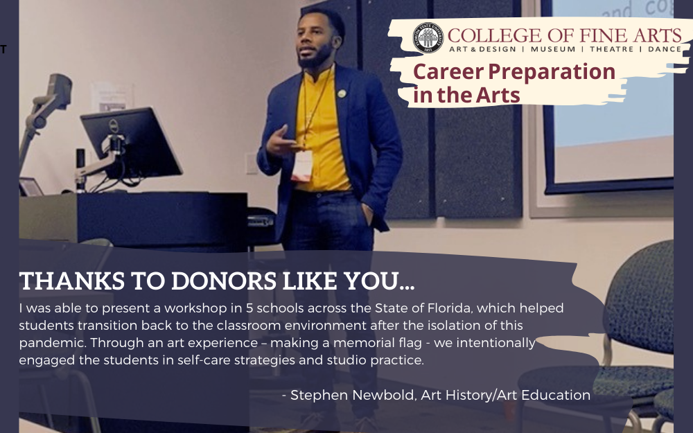Going Places: Career Preparation in the Arts | SPARK FSU