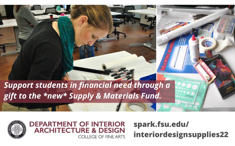 Supply Fund for Interior Design Students in Need | SPARK FSU